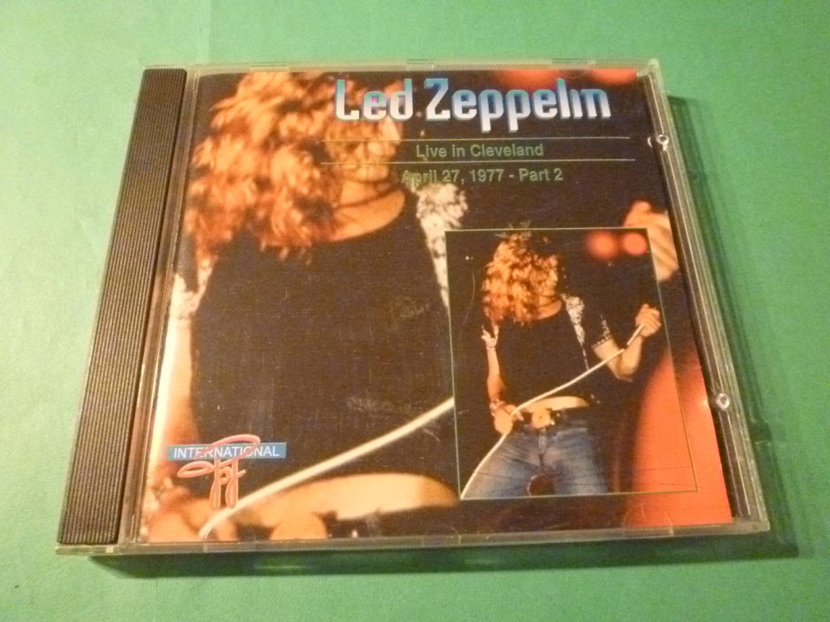 【目立った傷や汚れなし】LED ZEPPELIN / LIVE IN CLEVELAND -APRIL 27,1977-Part2 レッド ...