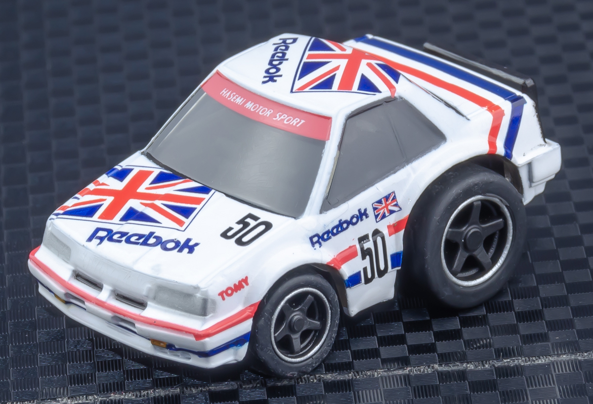 【目立った傷や汚れなし】5台～送料無料 中古美品 ちびっこチョロQ 日産 スカイライン GT-R R30 RS リーボック ユニオンジャック ...