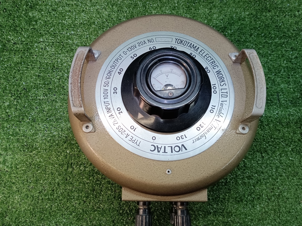 【傷や汚れあり】中古 YOKOYAMA 横山電機製作所 VOLTAC TYPE A 電圧調整器 A-20Sの落札情報詳細 - Yahoo ...