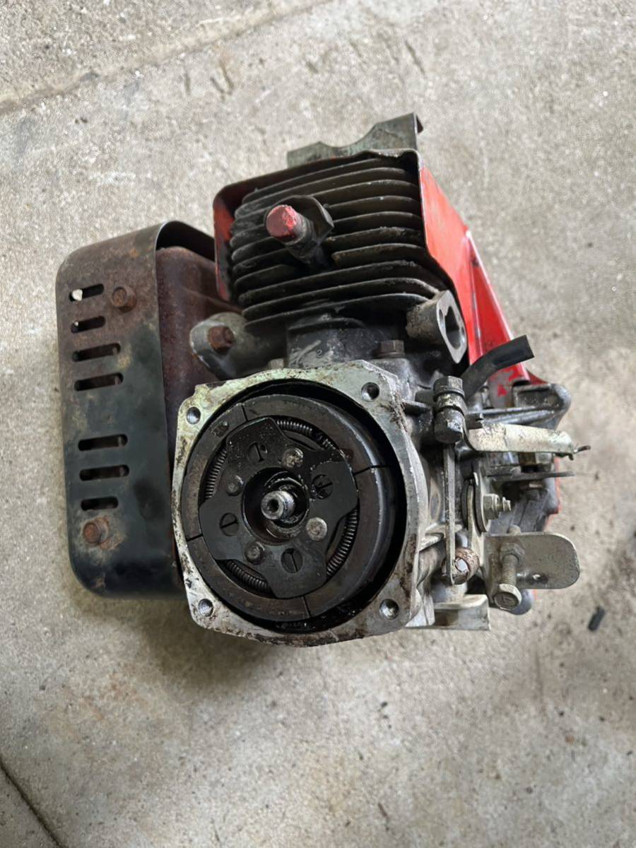 【傷や汚れあり】草刈機共立オーレック スパイダーモア 部品AZ/SP850/850A/850B//ロビンEC08D エンジン固着 遠心クラッチ ...