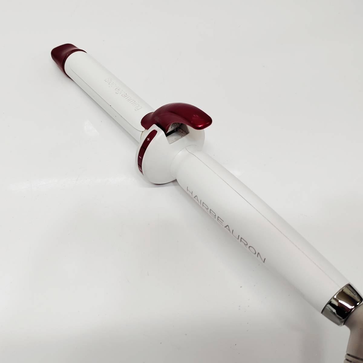 【やや傷や汚れあり】 動作品 リュミエリーナ HAIRBEAURON 2D Plus ヘアアイロン 26.5cm LUMIELINA カールアイロン Bioprogramming ヘアビュー ...