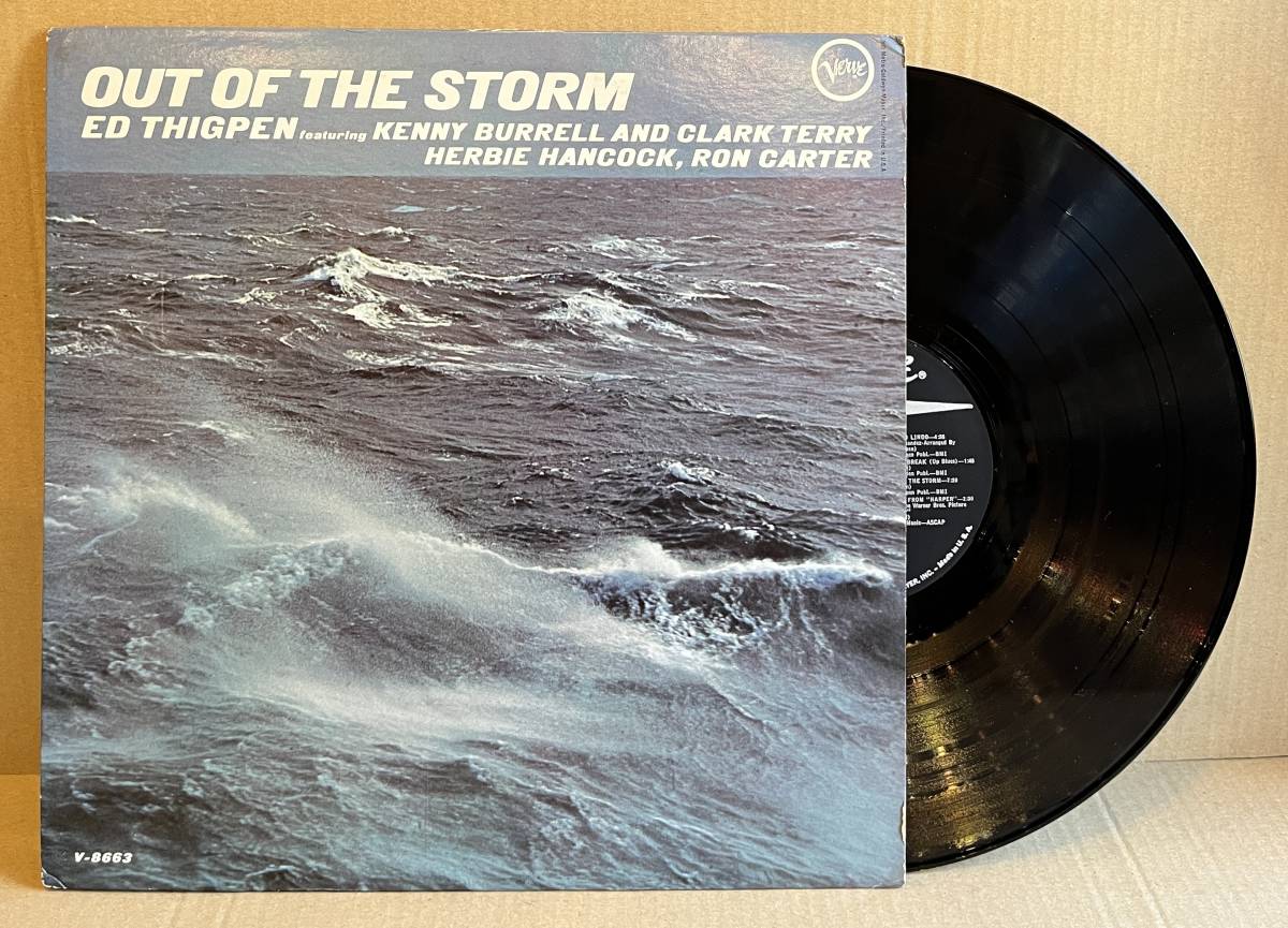 【やや傷や汚れあり】 US盤/VANGELDER刻印/LP Ed Thigpen エド・シグペン / Out Of The Storm (V ...