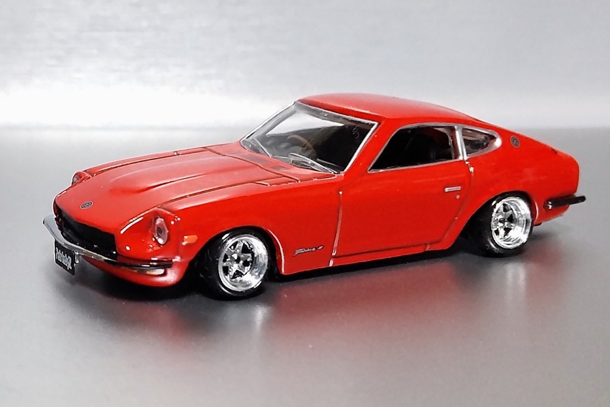 【目立った傷や汚れなし】非売品 絶版 希少 1/64 日産 フェアレディZ−L S30 改 初代 ダットサン 深リム ロンシャン シャコタン カスタム 改造 グラチャン 旧車の落札情報詳細 ...