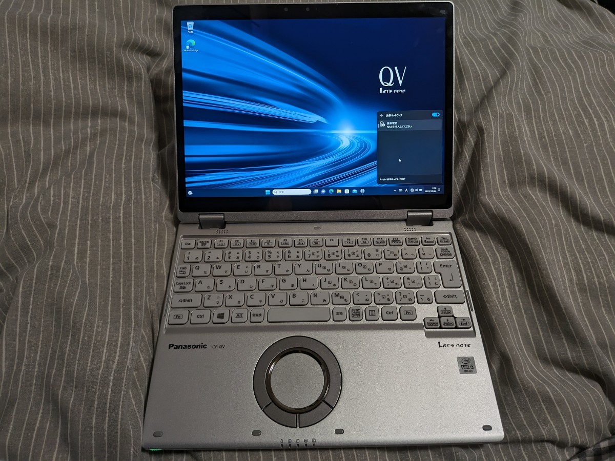 【未使用に近い】【超美品】Panasonic Let'snote CF-QV9 第10世代Core i5-10310U LTE対応 8GB 256GB Office 2021【1円スタート】の ...
