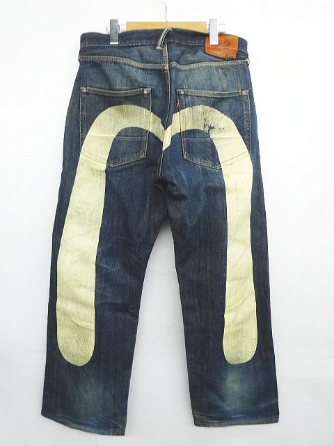 【傷や汚れあり】EVISU エヴィス 2001 No.2 ビッグカモメ 赤耳 デニムパンツ ジーンズ ボタンフライ メンズ サイズ34×35 日本製の落札情報詳細 - ヤフオク落札価格検索 ...