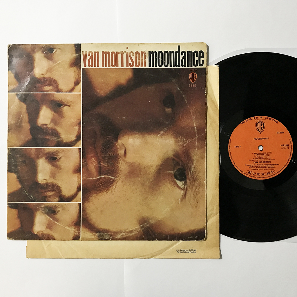 【やや傷や汚れあり】UL イギリス盤 ORIG LP Van Morrison Moondance Warner Bros. オレンジ・ラベル マトリックス :1 ステレオ【試聴できます】の ...