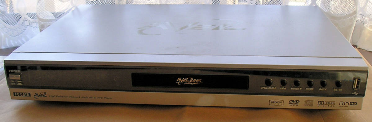 【傷や汚れあり】I-O DATA AVeL Link Player (マルチネットワーク AV&DVDプレイヤー) AVLP2/DVDLJ 動作品の落札情報詳細 - Yahoo!オークション ...