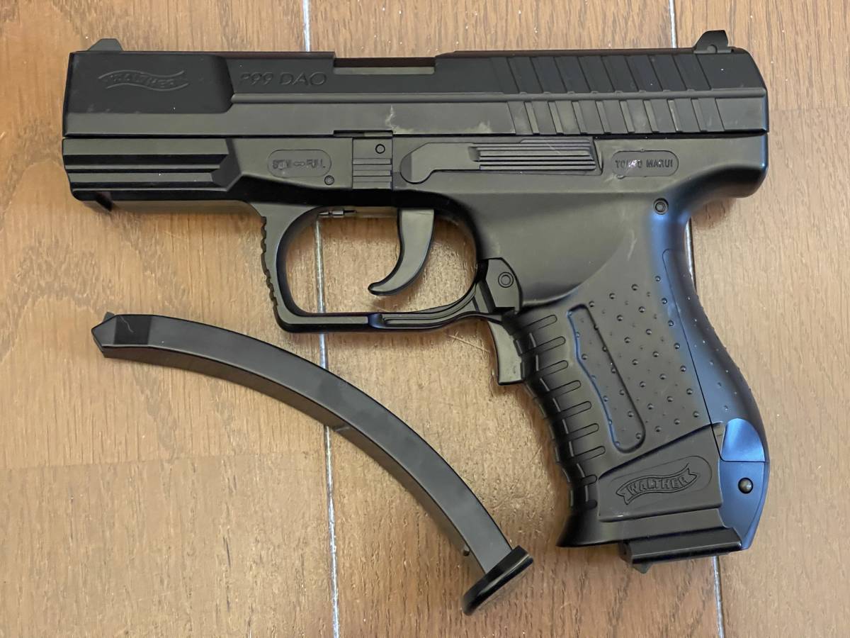 【全体的に状態が悪い】東京マルイ ワルサー P99 DAO WALTHER 電動ブローバック フルオート 10歳以上 修理品 動作確認済み ジャンク品の落札情報詳細 - ヤフオク落札価格検索 ...
