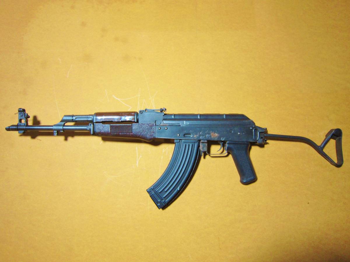 【やや傷や汚れあり】東ドイツMpi-KMS-72電動ガン(実物パーツ付） 旧ソ連 ソビエト ロシア リアルソード LCT E&L VFC ...