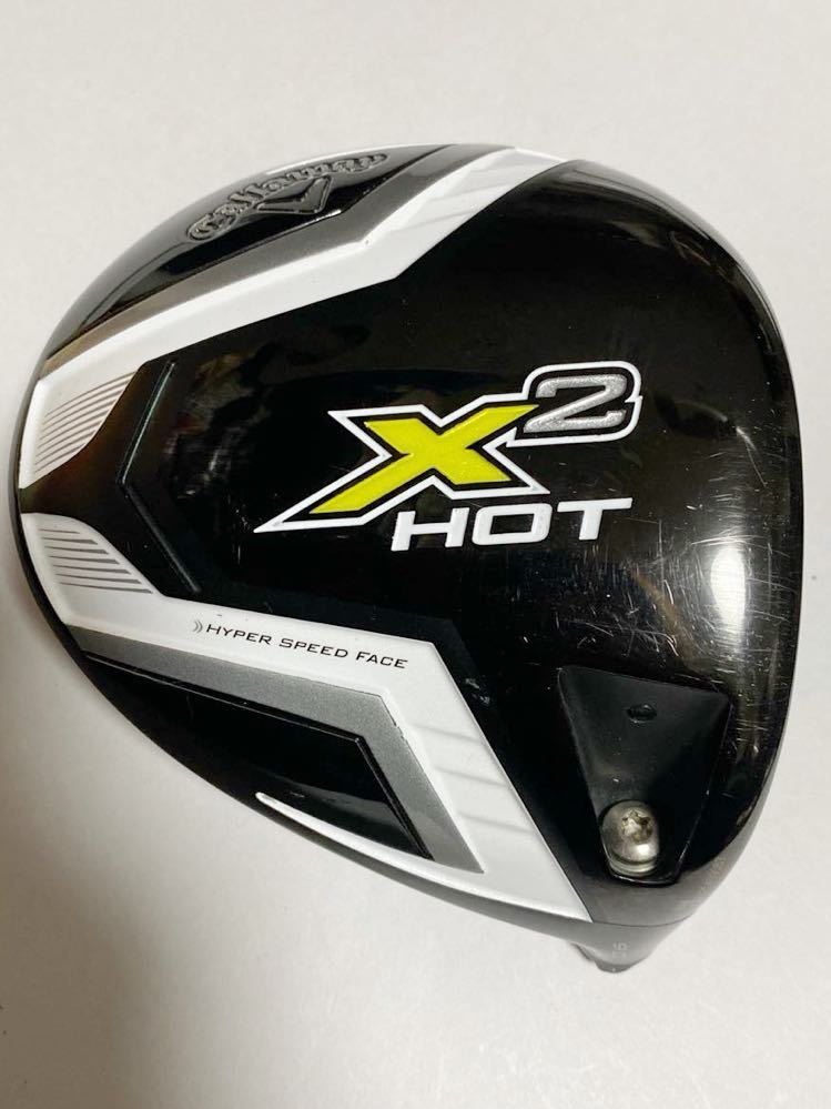 【やや傷や汚れあり】送料無料 程度良好 Callaway キャロウェイ X 2 HOT ドライバー 9.0° ヘッド単品 パラダイム ローグ マーベリック エピック等 シャフト互換の落札情報 ...