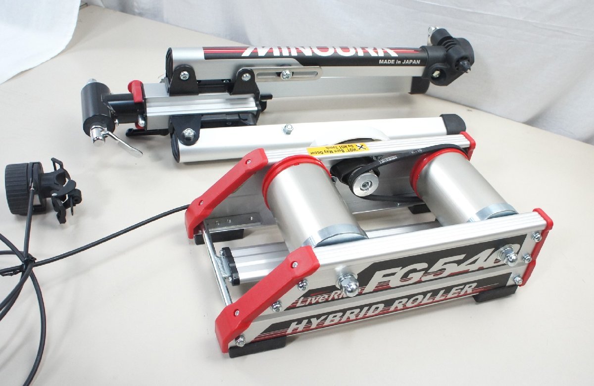 【やや傷や汚れあり】14 【ジャンク品】MINOURA ミノウラ FG540 ハイブリッドローラー 自転車 サイクルトレーナー HYBRID ROLLER 85N4 /4bの落札情報詳細 ...