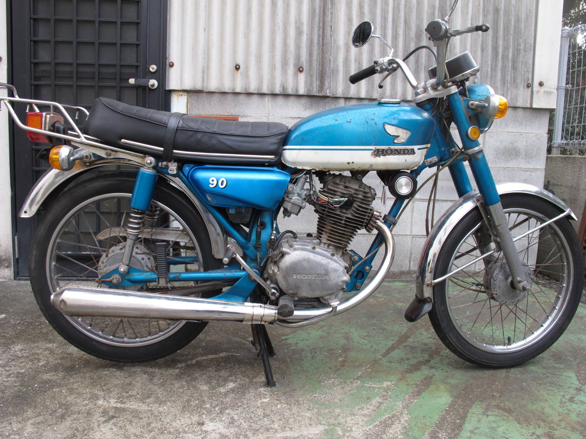 【傷や汚れあり】Honda ホンダ CB90 初期型 走行しますが難あり レストアベースに 予備エンジン、リアタイヤ付き 引取り限定の落札情報 ...