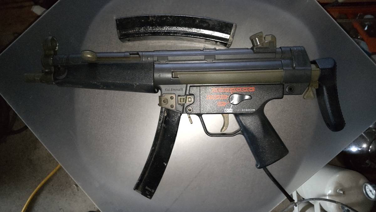 【傷や汚れあり】希少 絶版 DIGICON デジコン MP5 外部ソース専用エアガン タンク付きの落札情報詳細 - ヤフオク落札価格検索 オークフリー