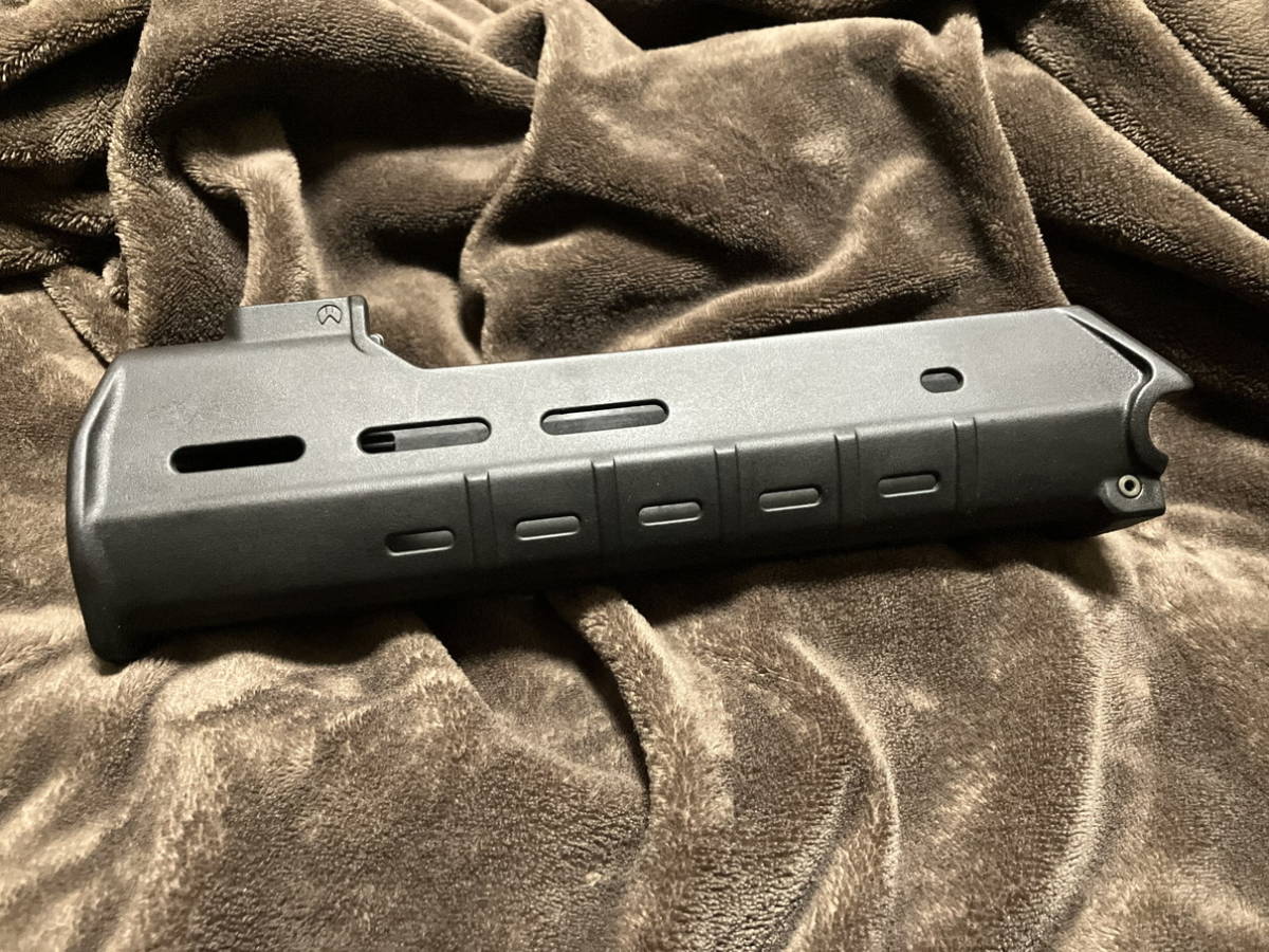 【傷や汚れあり】PTS MASADA ハンドガード BK エアガンサイズ 検 M4 M16 HK416 MK18 ヨルムンガンド COD ...