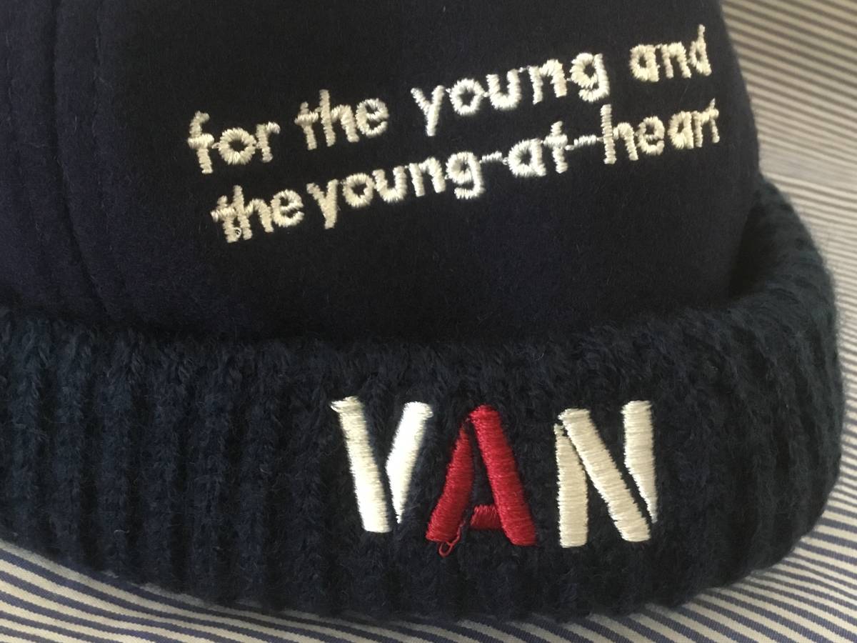 【未使用】限定アイテム 完売 VAN JAC ヴァンヂャケット フィッシャーマンキャップ 定番ロゴデザイン！VAN JACKET INC. / Kent SCENE 帽子 アイビーの落札情報 ...