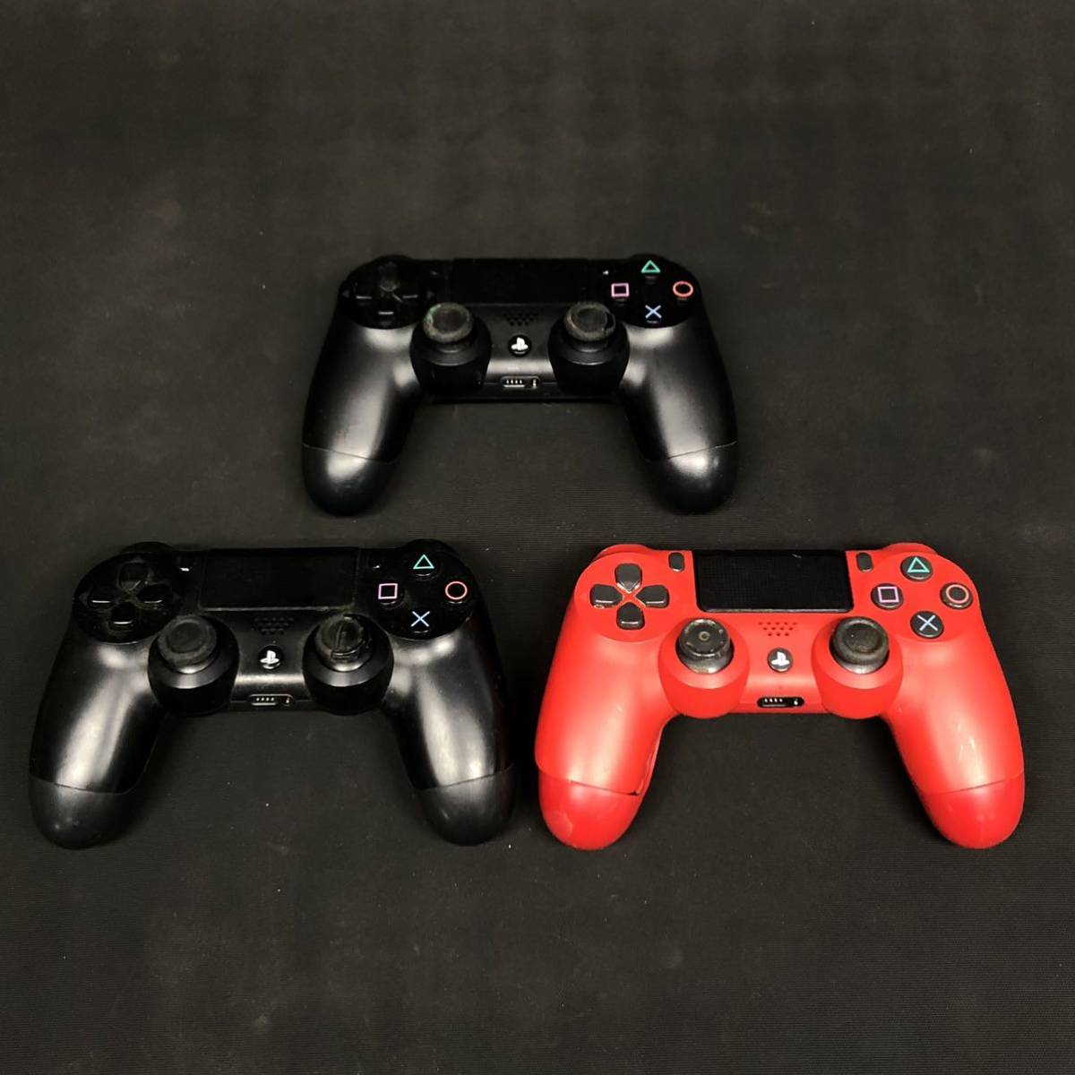 【傷や汚れあり】S422【3点まとめ】SONY ソニー プレイステーション4 PS4 CUH-ZCT1J CUH-ZCT2J ワイヤレスコントローラー 動作未確認 現状品の落札情報詳細 ...