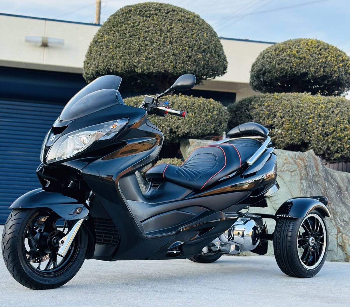 【やや傷や汚れあり】SUZUKI SKYWAVE Type-M CJ45A スズキ スカイウェーブ 16271km トライク仕様 茨城県古河市 ...