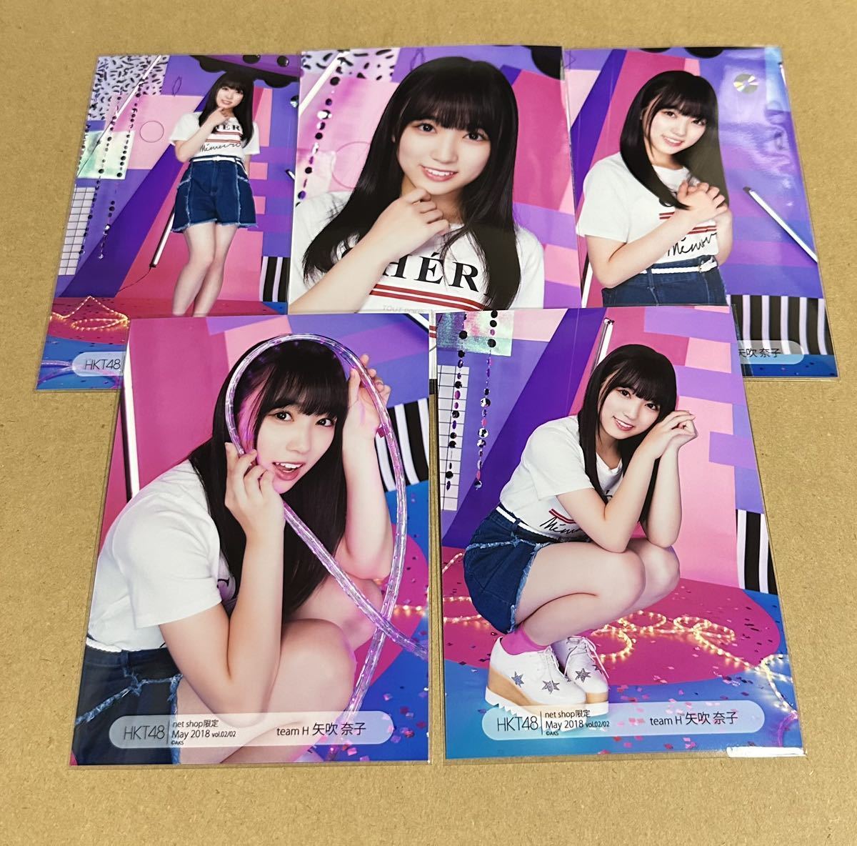 【目立った傷や汚れなし】矢吹奈子 生写真 コンプ 5種コンプ AKB48 HKT48 netShop限定 IZ*ONEの落札情報詳細 - ヤフオク落札価格検索 オークフリー