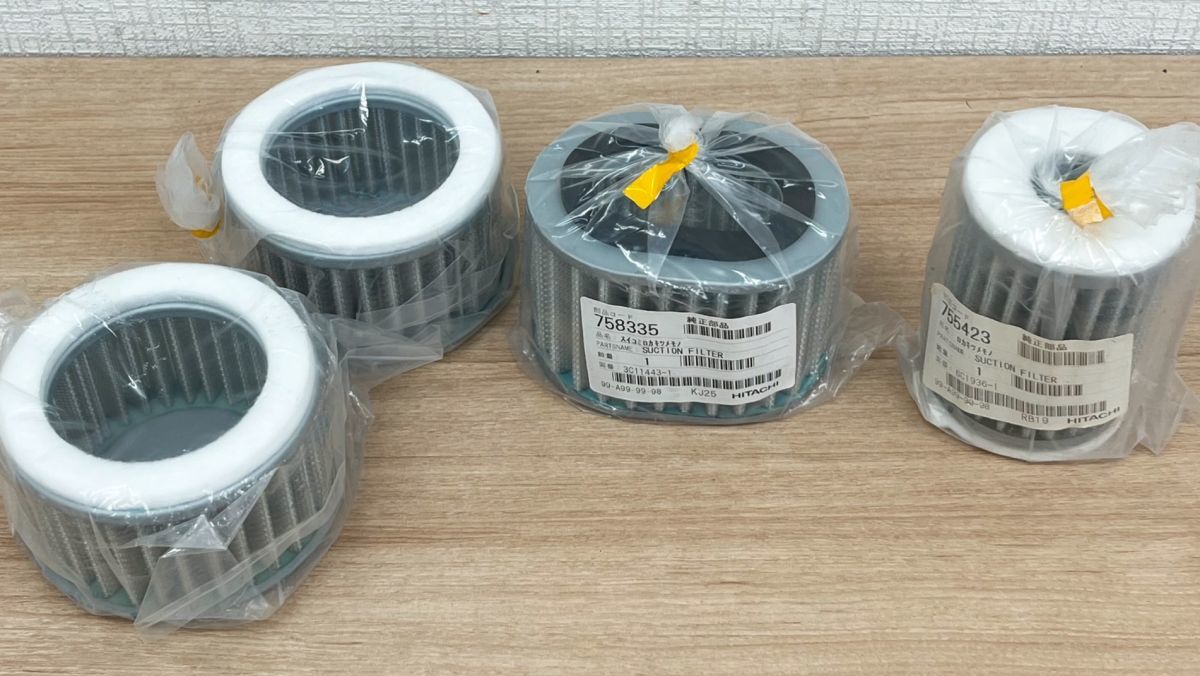 【未使用】日立産機システム HITACHI ベビコン用吸い込みろ過機 給油式ベビコン コンプレッサー 工具 純正部品 フィルタ 758335 755715 755423 未使用の落札情報詳細 ...