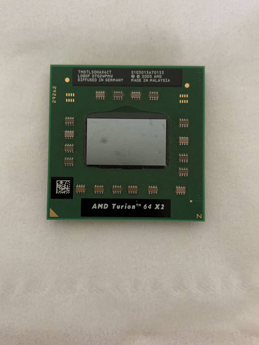【未使用】AMD Turion 64 X2 Mobile technology TL-50 - TMDTL50HAX4CT Socket S1 ...