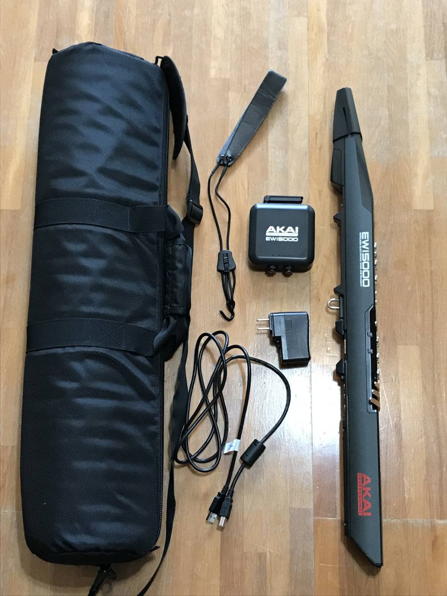 【未使用に近い】AKAI PROFESSIONAL EWI5000 アカイ ウインドシンセの落札情報詳細 - ヤフオク落札価格検索 オークフリー
