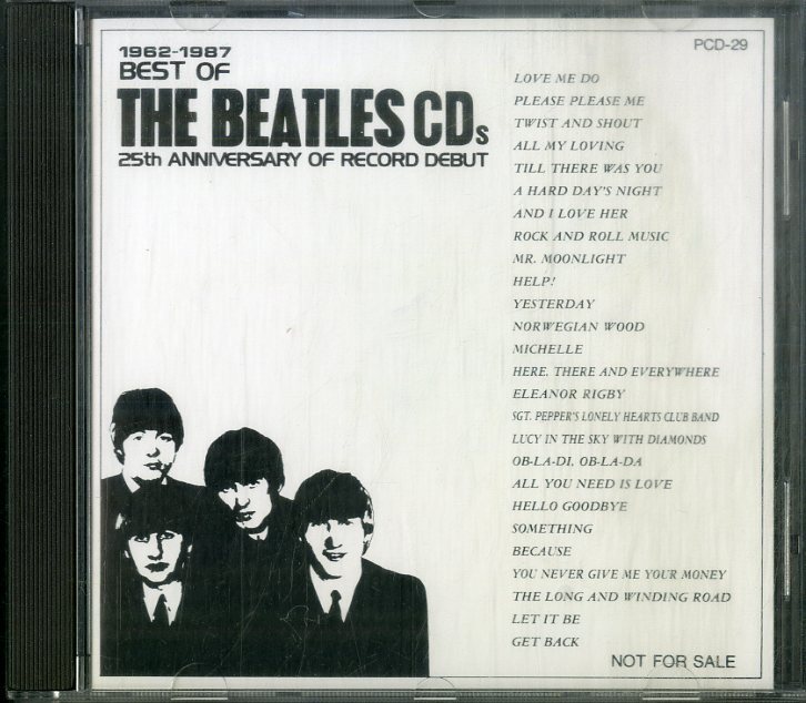 【目立った傷や汚れなし】D00158527/CD/ビートルズ「Best Of The Beatles CDs 1962 - 1987 ...