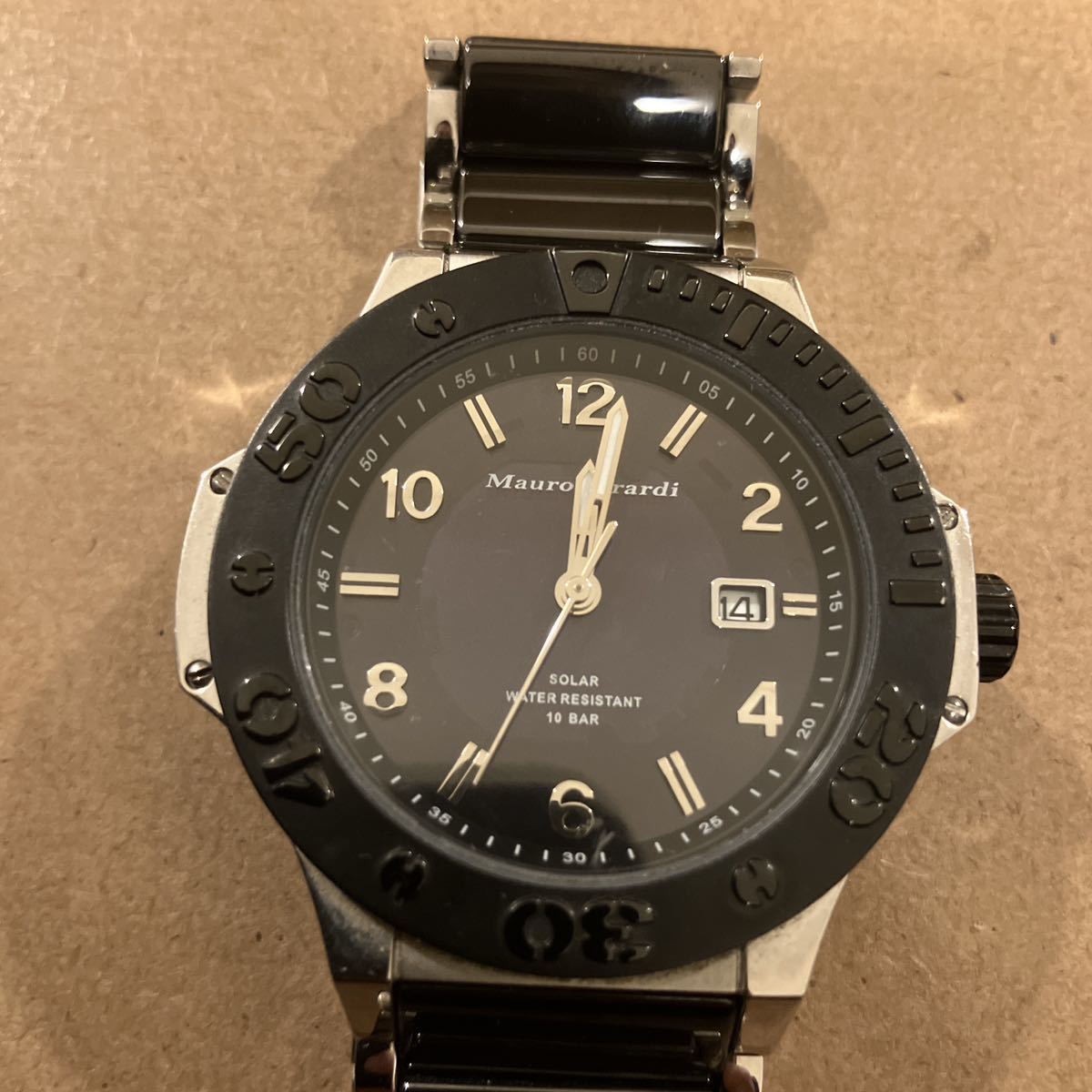 【やや傷や汚れあり】【E/H04077】Mauro Jerardi SOLAR MJ-034 可動 ソーラーの落札情報詳細 - ヤフオク落札 ...