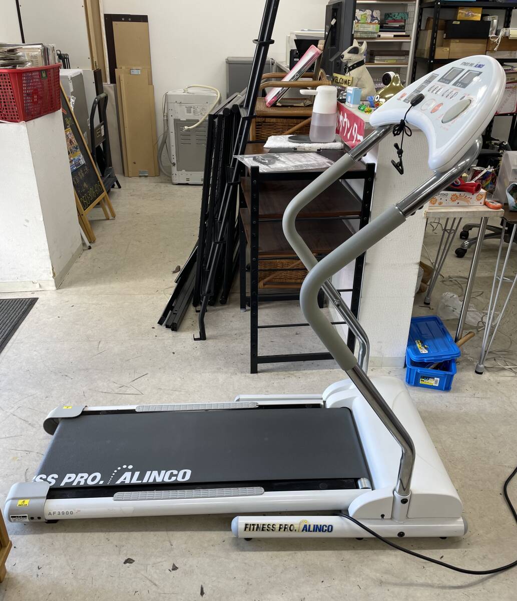 【やや傷や汚れあり】【s2057】ALINCO アルインコ FITNESS PRO フラットウォーカー3900 AF3900 ☆動作良好品☆の ...