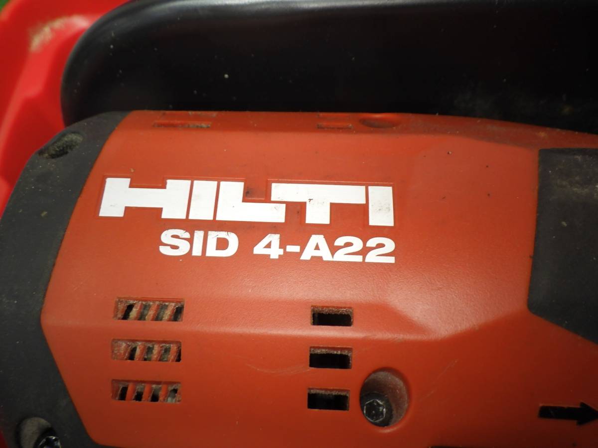【傷や汚れあり】お得なセット★HILTI ユニバーサルキット SID4-A22 インパクトドライバー SF6H-A22 ドリル 充電器・バッテリー2個・ケース付 中古品 240307の落札情報 ...