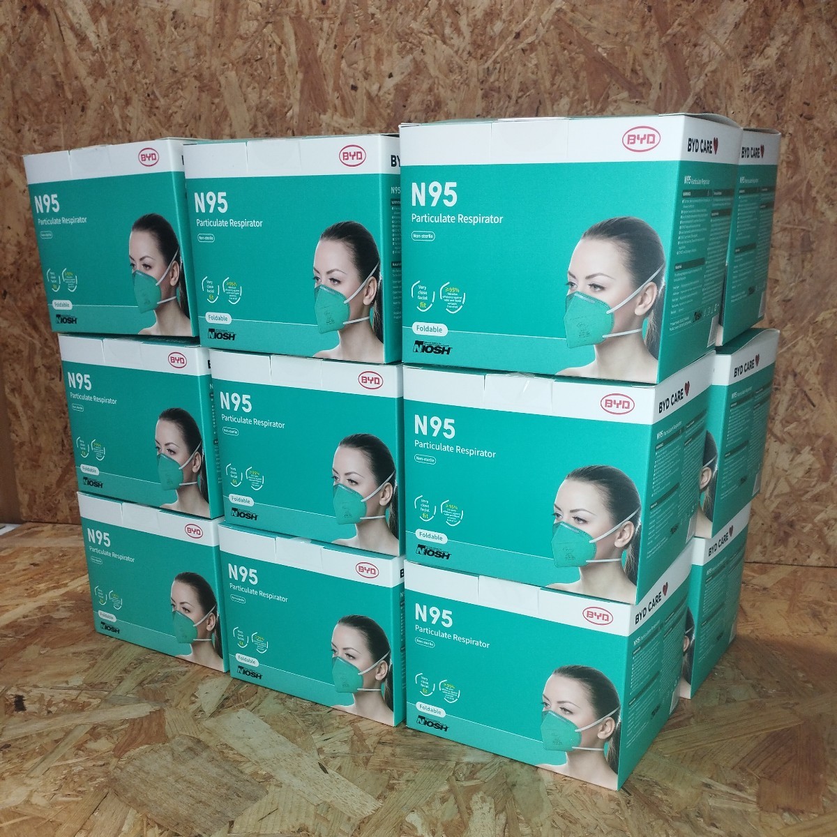 【未使用】BYD N95マスク訳あり大量20枚入x18箱 未開封 使用期限切れ 期限2022年8月 NIOSH認証の落札情報詳細 - ヤフオク落札価格検索 オークフリー