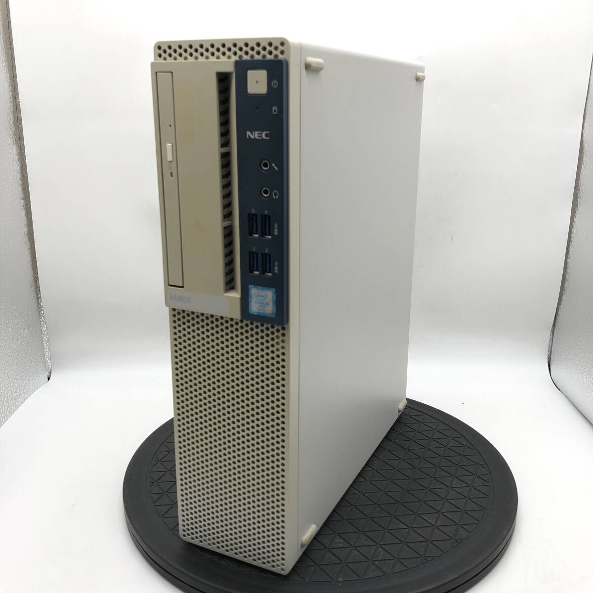 【傷や汚れあり】【処分特価】ジャンク 2018年 NEC Mate PC-MKM34EZG1 CPU Core i5-7500 メモリ無 HDD500GB OSなし DVD 中古 デスクトップ ...