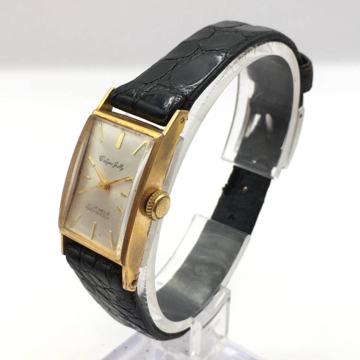 【やや傷や汚れあり】 B12-266 CITIZEN/シチズン 3針 レディース 手巻き 腕時計 レザーベルト J6024 稼働品の落札情報 ...
