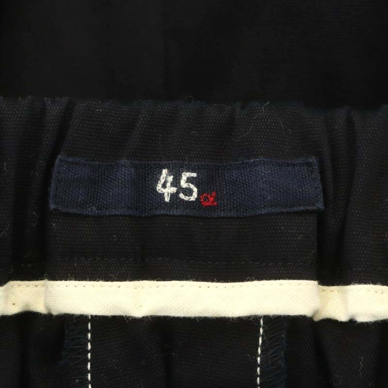 【目立った傷や汚れなし】フォーティーファイブアールピーエム 45R 45rpm パンツ テーパード イージー ジッパーフライ コットン混 2 濃紺 ダークネイビーの落札情報詳細 - Yahoo ...