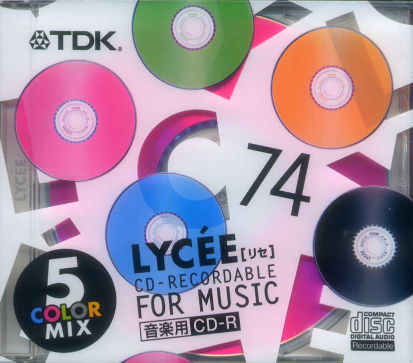【未使用】TDK 音楽用CD-R 74 原産国 日本 未開封新品 5COLOR MIX CD-RLC74X5MN 5枚パックの落札情報詳細 - Yahoo!オークション落札価格検索 オークフリー