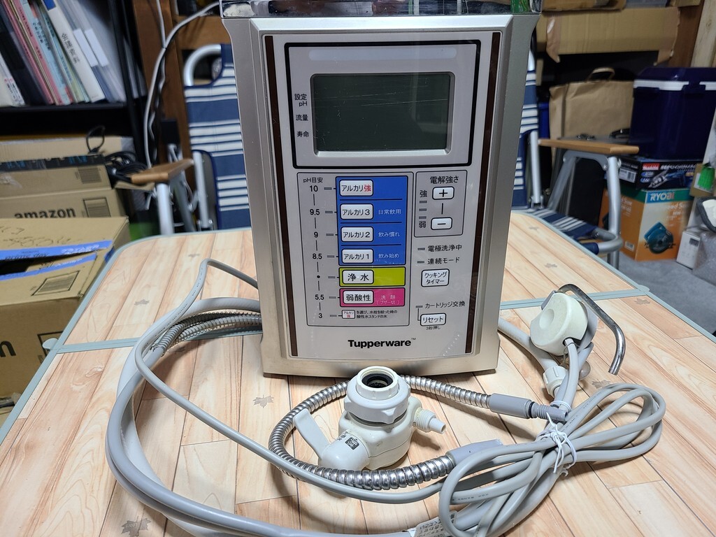 【やや傷や汚れあり】Tupperware（日本タッパーウェア） TPA200 アルカリイオン整水器の落札情報詳細 - Yahoo!オークション ...