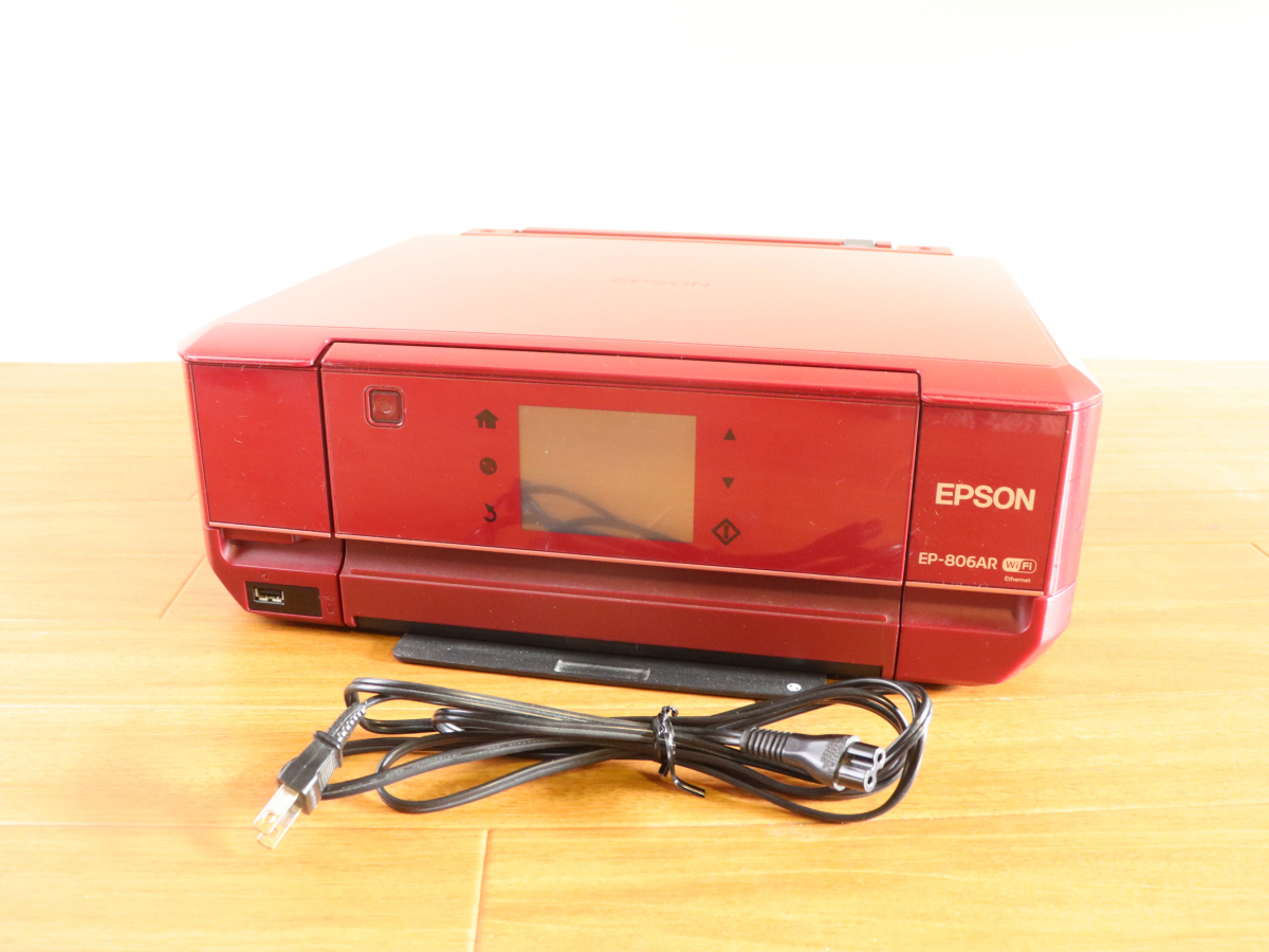 【目立った傷や汚れなし】★EPSON エプソン インクジェット複合機 カラリオ Colorio プリンター EP-801A ※動作確認済み ...