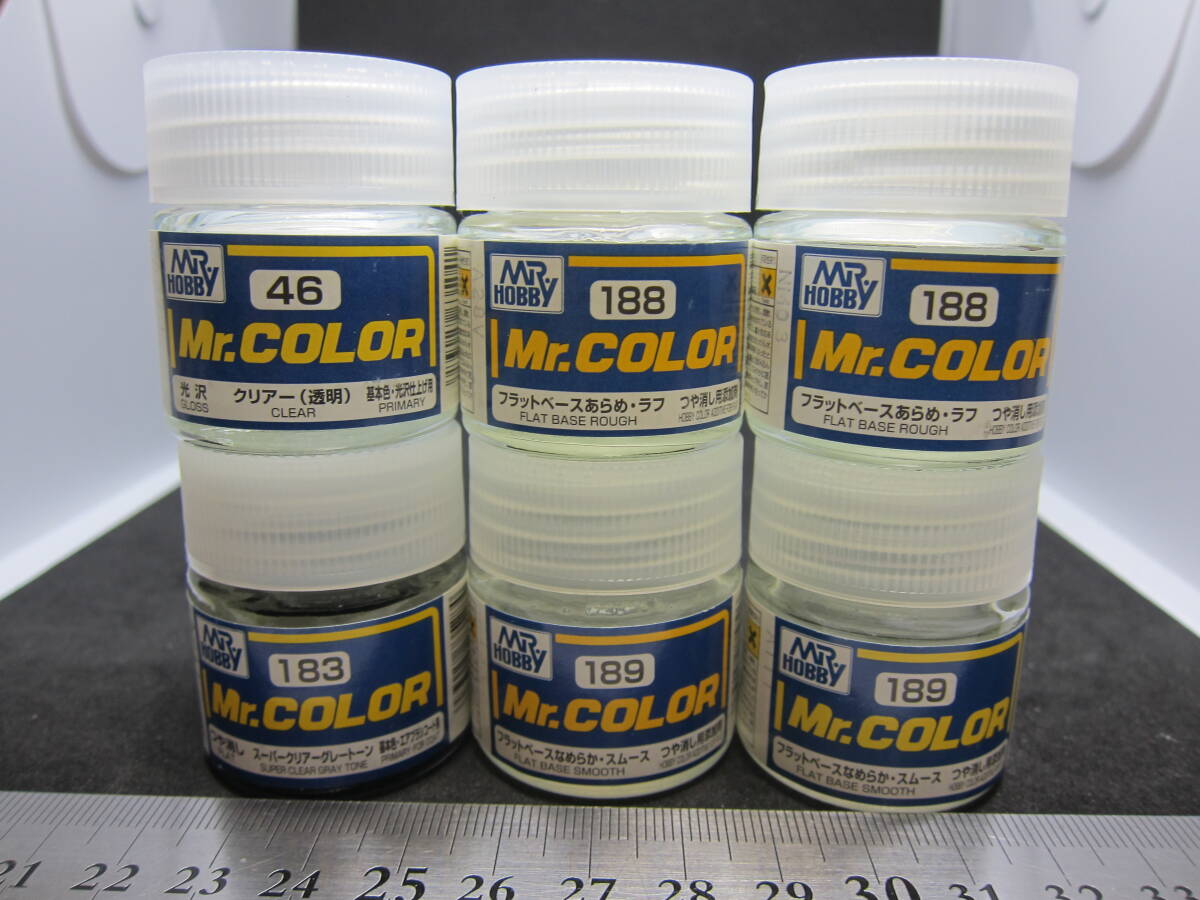 【未使用】MR.HOBBY Mr.COLOR フラットベース・クリアーなど6本セット プラモデル用塗料の落札情報詳細 - ヤフオク落札価格検索 ...