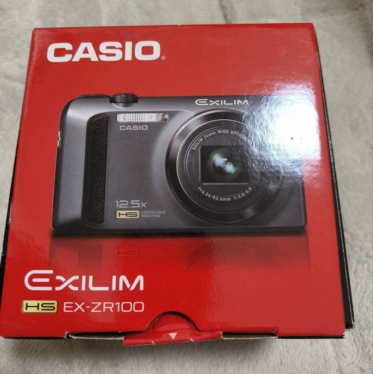 【やや傷や汚れあり】★1円スタート★美品動作品★送料無料★カシオ Casio High Speed Exilim Ex Zr100 ホワイト