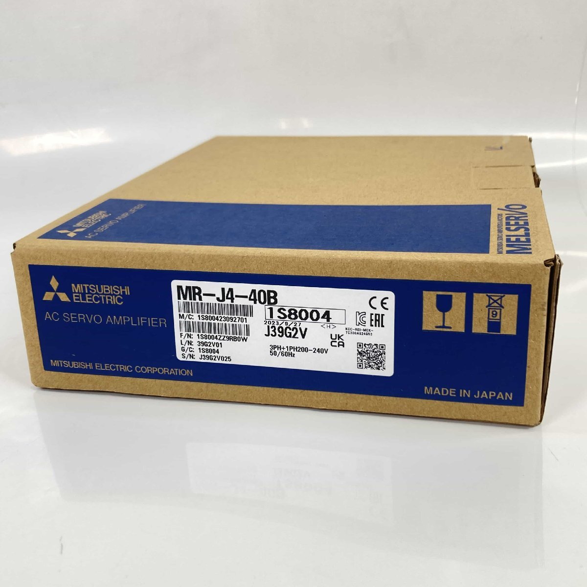【未使用】MR-J4-40B 2023年製 MELSERVO-J4シリーズ サーボアンプ 三菱電機 サーボモーターの落札情報詳細 - ヤフオク ...