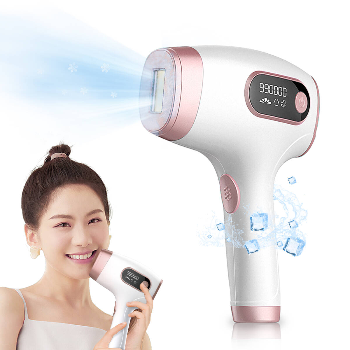 【未使用に近い】140【中古】脱毛器 光美容器 IPL光脱毛器 99万フラッシュ回数 5段階調節 全身脱毛 VIO対応 だつもうき脱毛器 レディース メンズ 家庭用の落札情報詳細 - ヤフオク ...