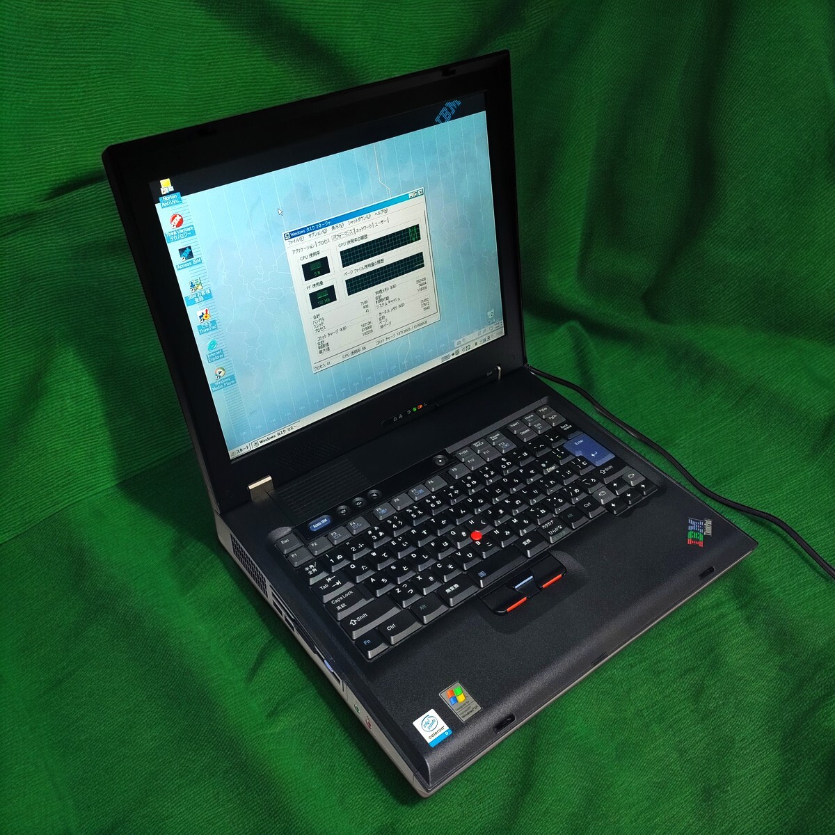 【やや傷や汚れあり】S04001 IBM ThinkPad G41 Celeron-2.66GHz/256MB/23.6GB ...