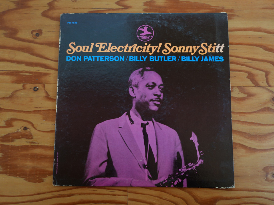 【やや傷や汚れあり】米/Van Gelder刻印/SONNY STITT/SOUL ELECTRICITY!/PRESTIGE PR7635の ...