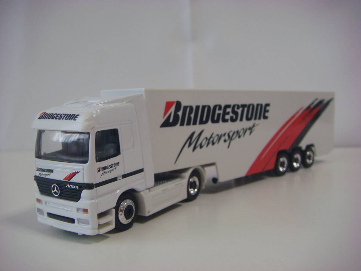 【やや傷や汚れあり】シュコー ☆ 1/87 メルセデス ベンツ アクトロス ブリヂストン モータースポーツ トランスポーターの落札情報詳細 - ヤフオク落札価格検索 オークフリー