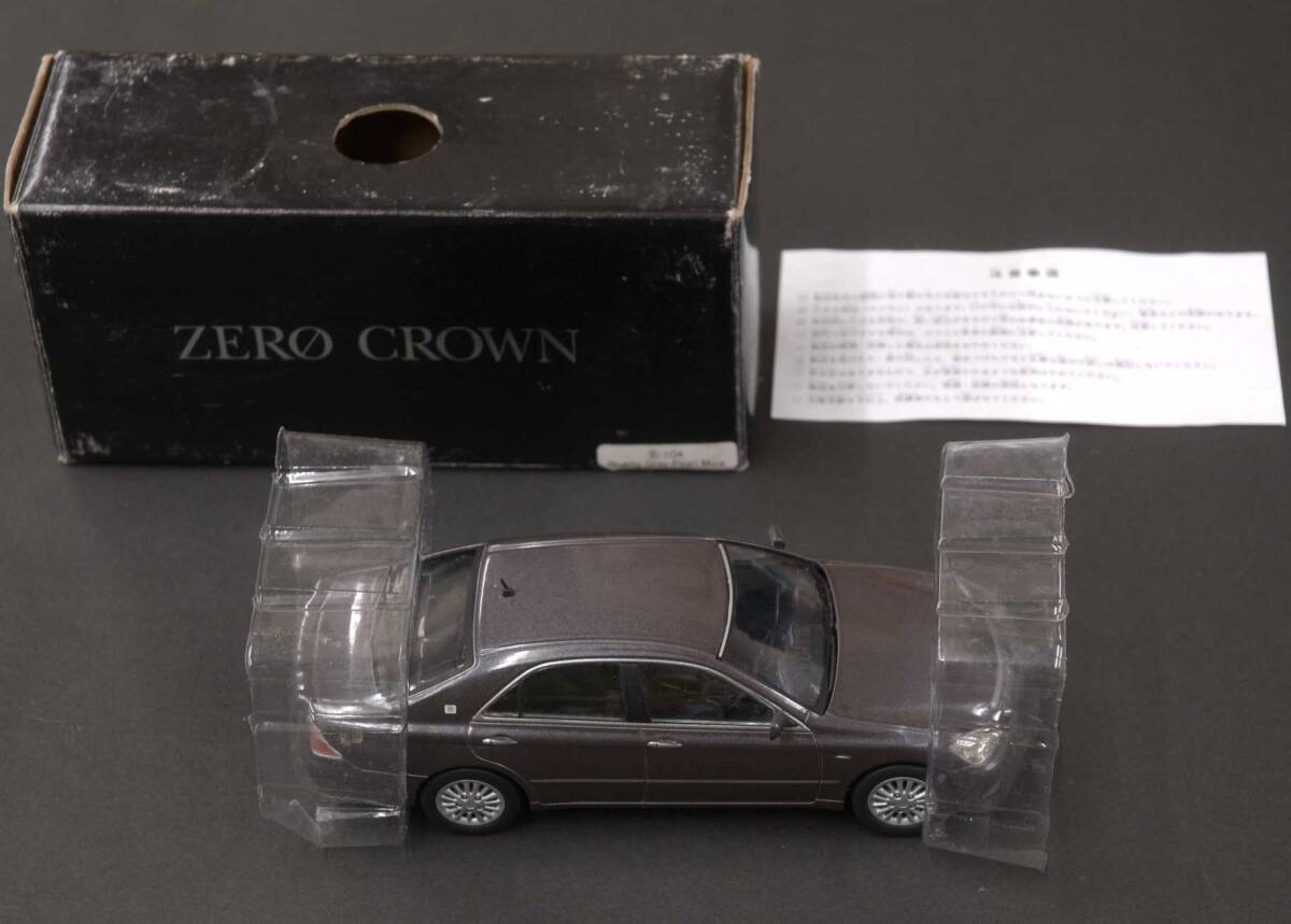 【目立った傷や汚れなし】TOYOTA ZERO CROWN Quartz Gray Pearl Mica カラーサンプル 1/30 トヨタ ...
