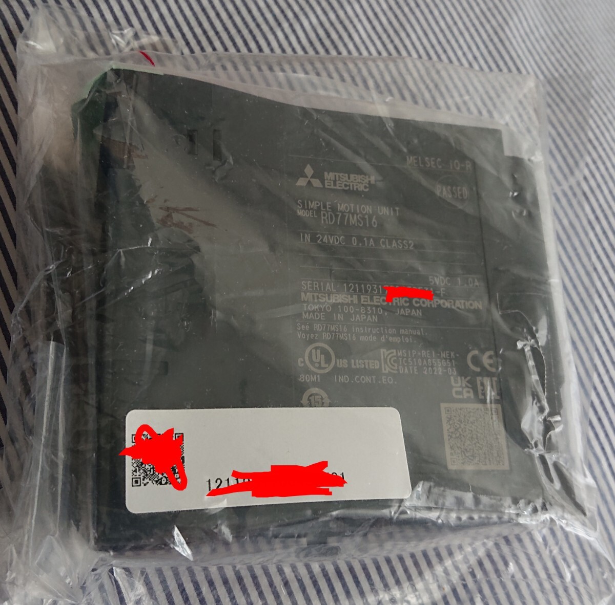 【未使用】RD77MS16 MELSEC iQーRシリーズ シンプルモーションユニット 三菱電機の落札情報詳細 - Yahoo!オークション ...