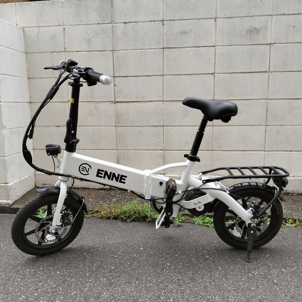 【未使用】美品 定26万 自賠責付 14ah 特定小型原付電動自転車 ENNE T250 電動バイク 折り畳み電動自転車の落札情報詳細 - ヤフオク落札価格検索 オークフリー