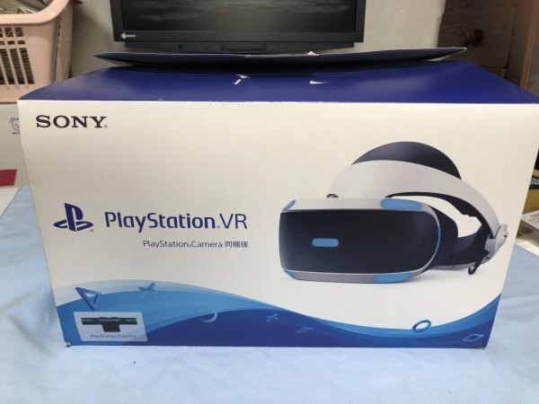 【目立った傷や汚れなし】★☆★ SONY ソニー PlayStationVR PlayStationCamera同梱版 CUHJ-16003 ヘッドセット PSVR 動作確認済 送料込み ...
