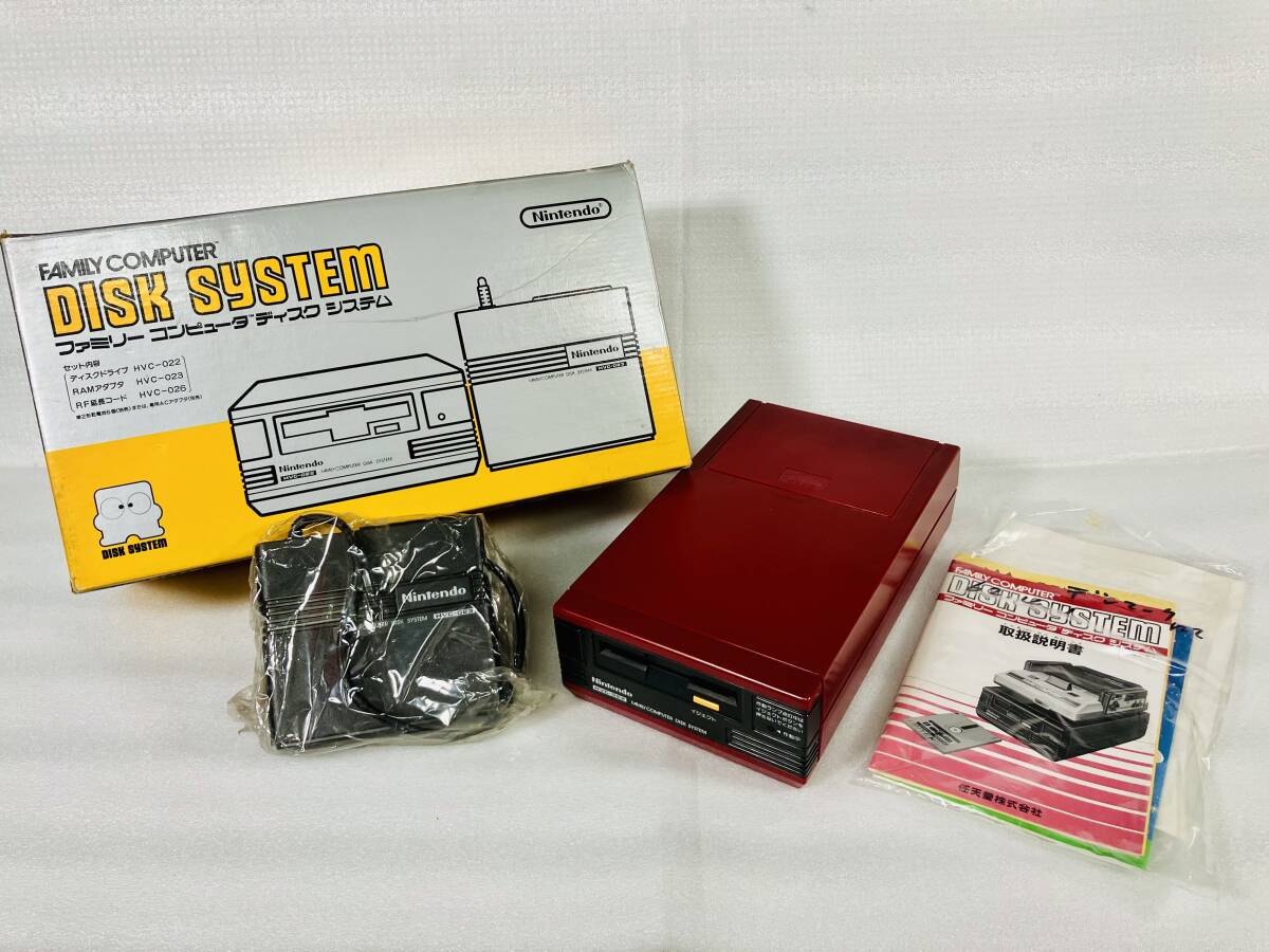【やや傷や汚れあり】R7940B 【ビンテージ】 Nintendo HVC-022/023 FAMILY COMPUTER DISK ...