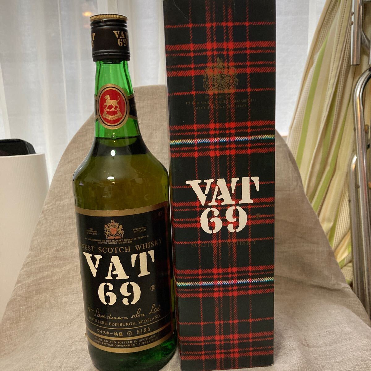 【未使用】【1円スタート】未開栓 古酒 VAT69 ヴァット69 バット69 特級 従量税表記 750ml 43度 協和発酵扱い スコッチ 箱付 黒キャップの落札情報詳細 - ヤフオク落札価格 ...