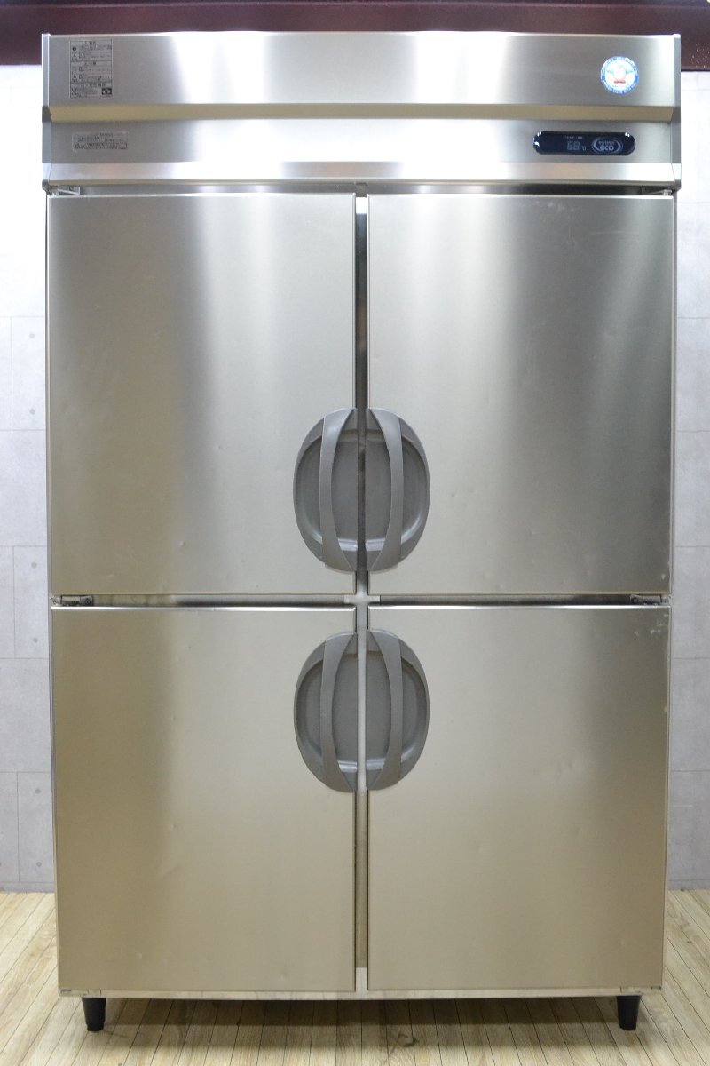 【傷や汚れあり】H793 Fukushima フクシマ 業務用 冷蔵庫 ARD-120RM H1950×W1200×D800mm 2015年 100V 1090L 4ドア 縦型の落札情報詳細 ...